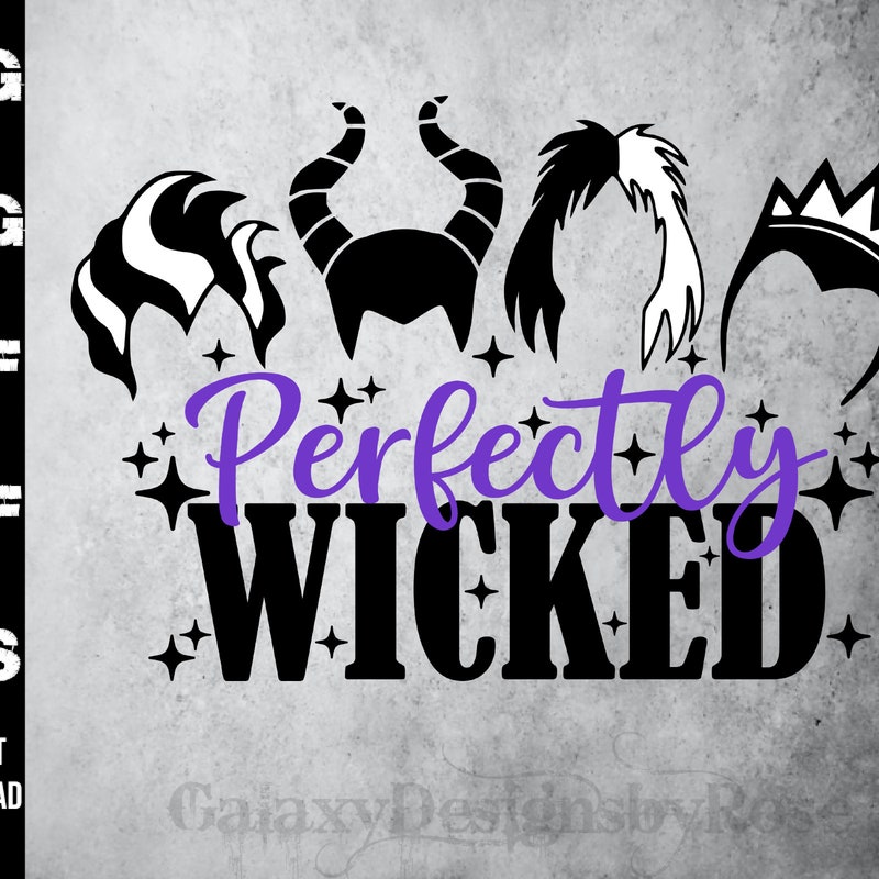 Wicked Svg - Etsy