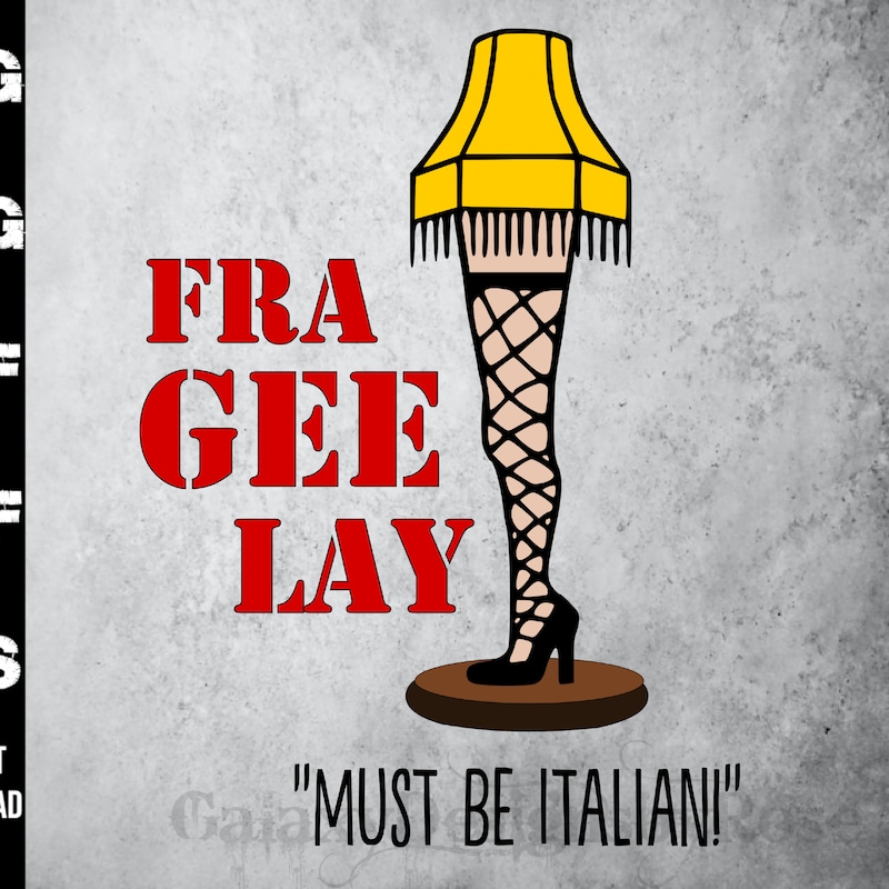 Leg Lamp Card Svg - Etsy