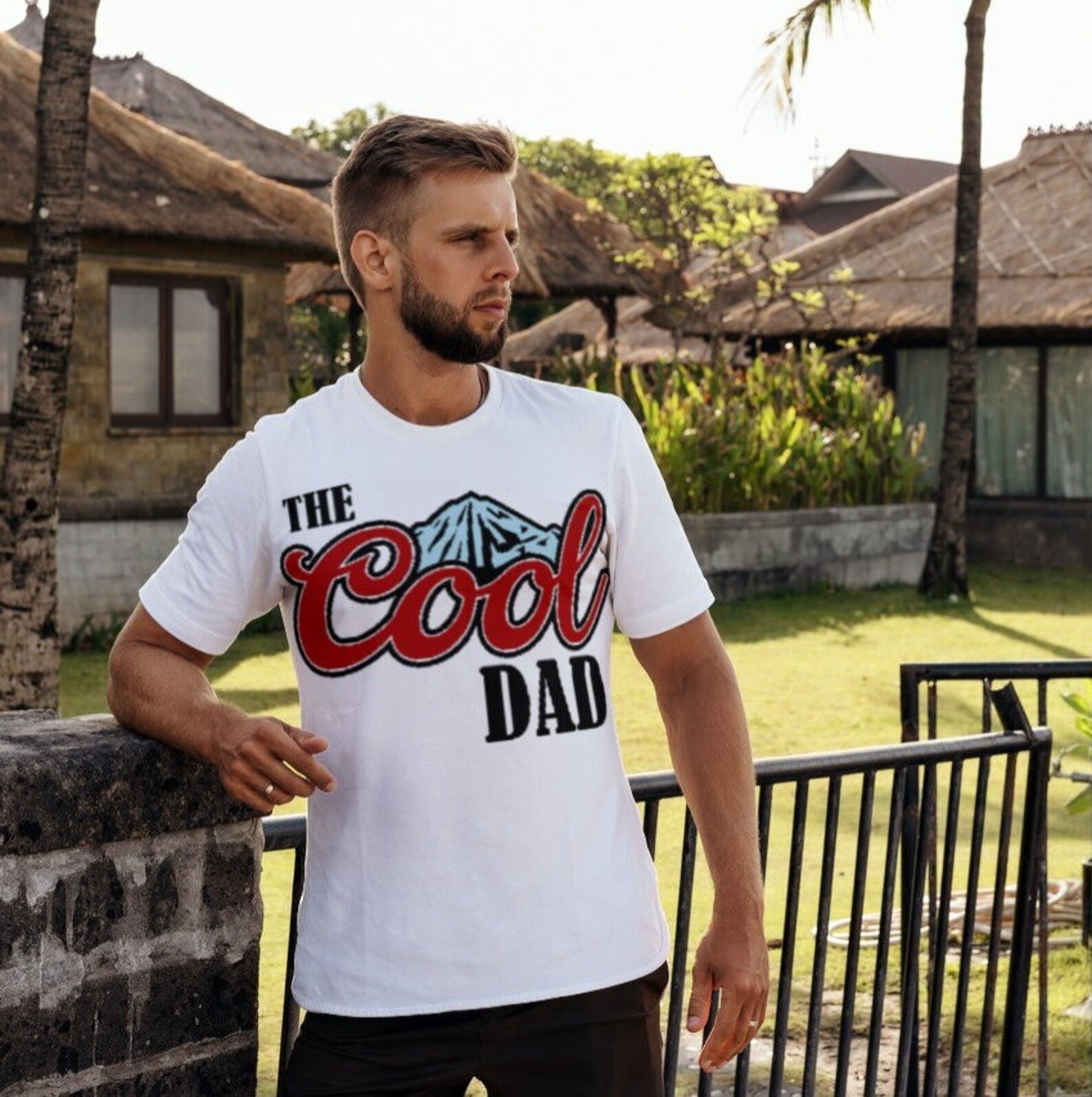 SVG the Cool Dad Png Pdf Dxf Eps Happy Father's Day - Etsy