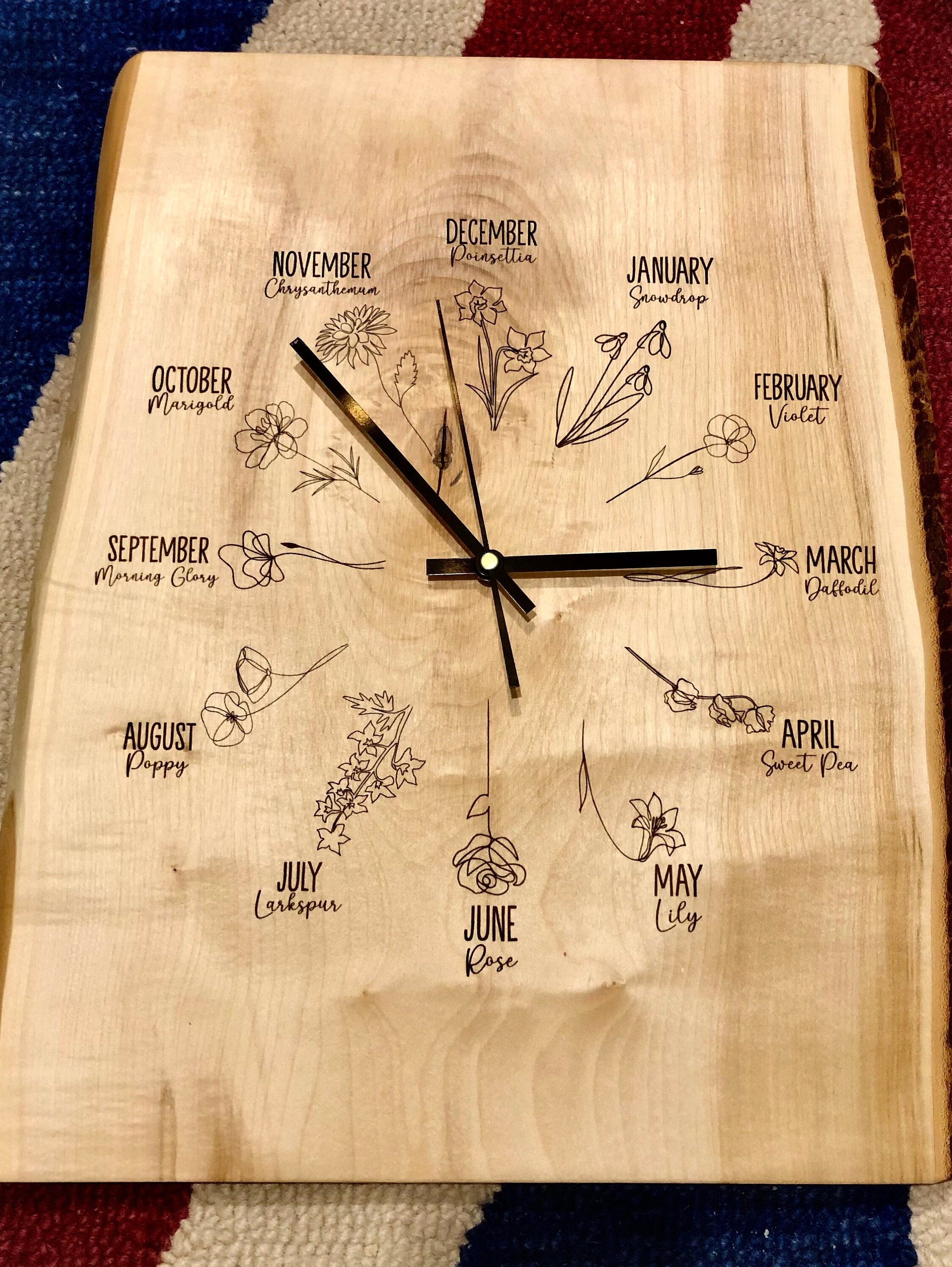 SVG Birth Month Flowers Png Pdf Dxf Eps Birth Month - Etsy