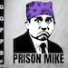 Prison Mike the Office SVG - Etsy Canada
