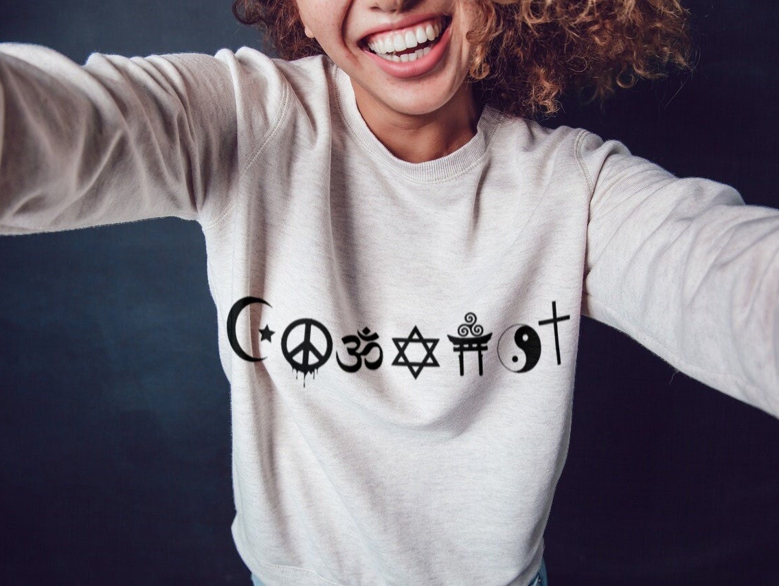 SVG COEXIST Png Pdf Dxf Eps Coexist Sticker Decal Iron | Etsy