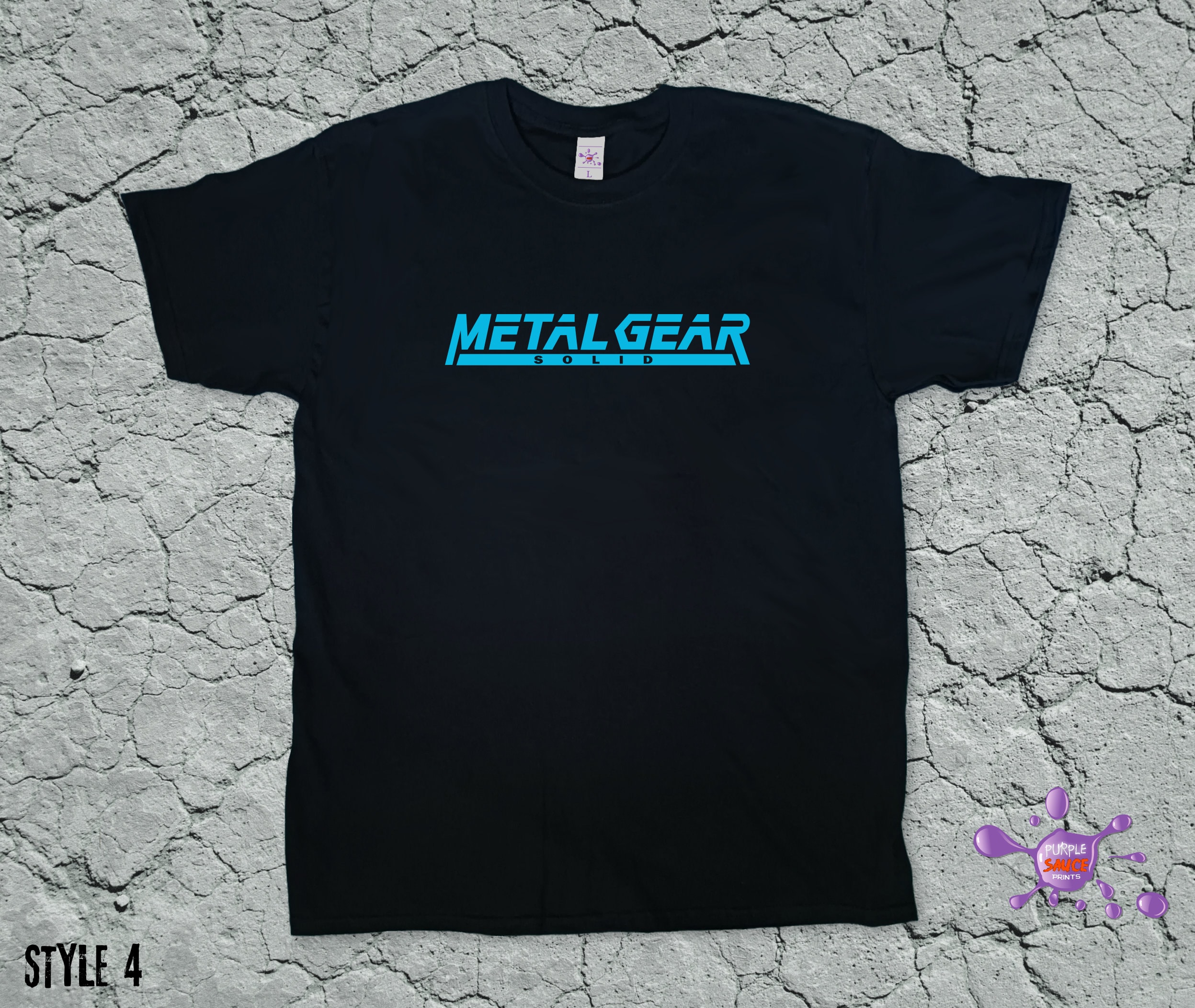 Metal Gear Solid Game inspired T-Shirt. | Etsy