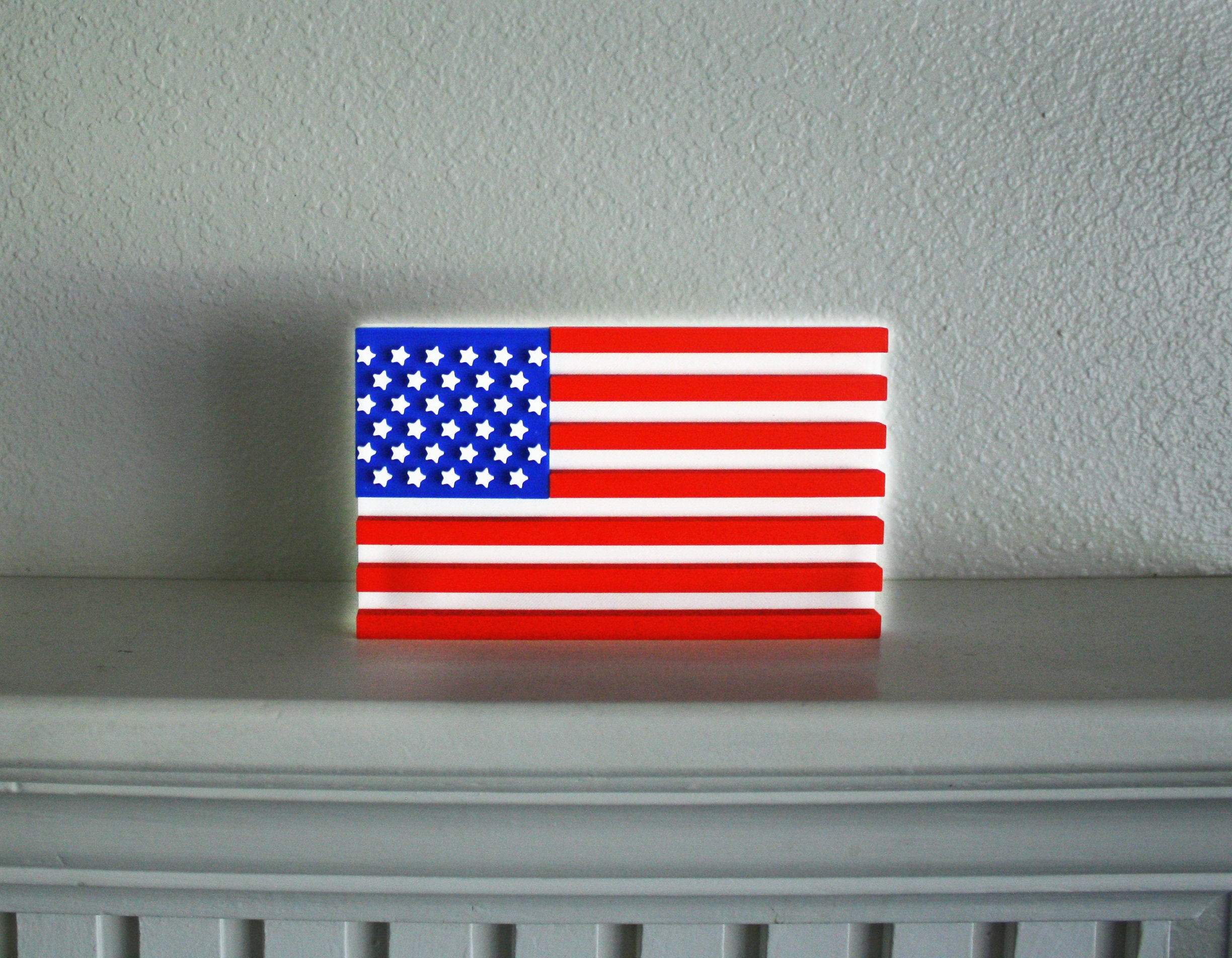 3D Printed American Flag - Etsy