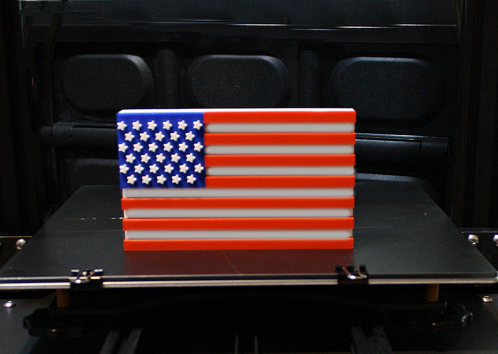 3D Printed American Flag - Etsy