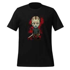 Chibi Slasher (jason Voorhees Friday the 13th)unisex T-shirt - Etsy