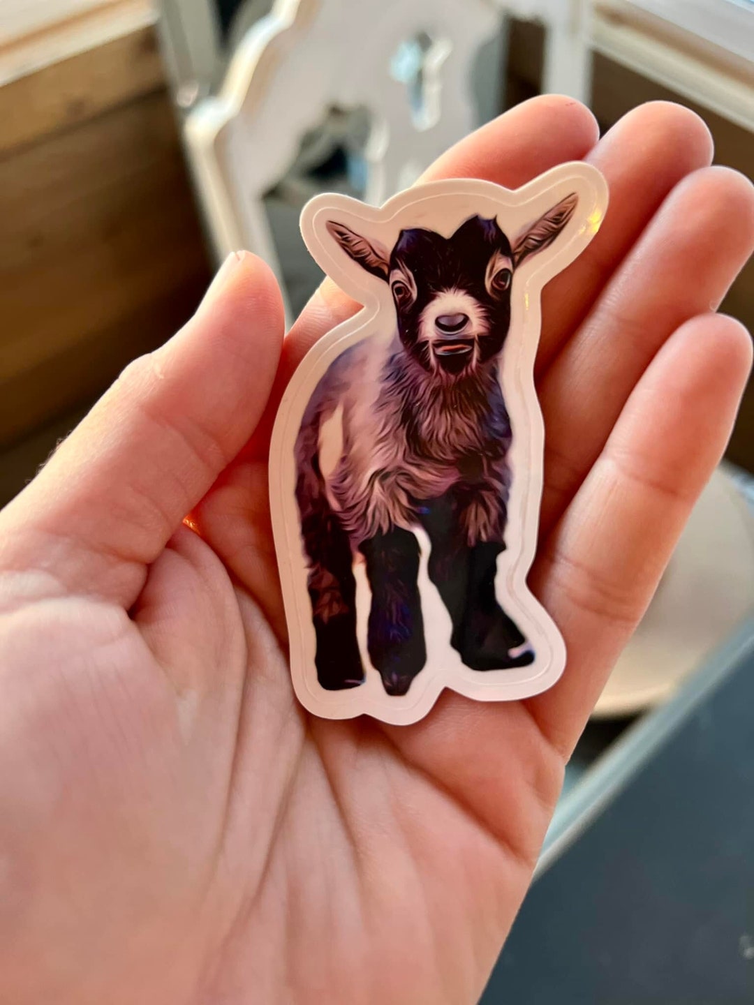 Samson and Stella Pygmy Goat Stickers - Etsy