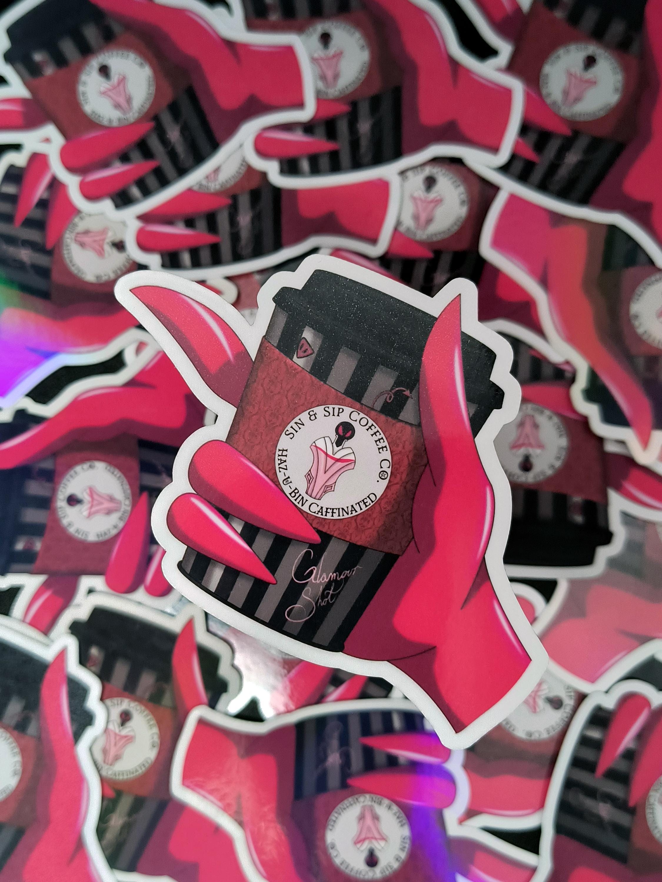 Sin N Sip Coffee Hotelier Sticker Set - Etsy