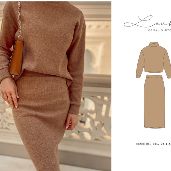 Winter Dress Pattern - Etsy