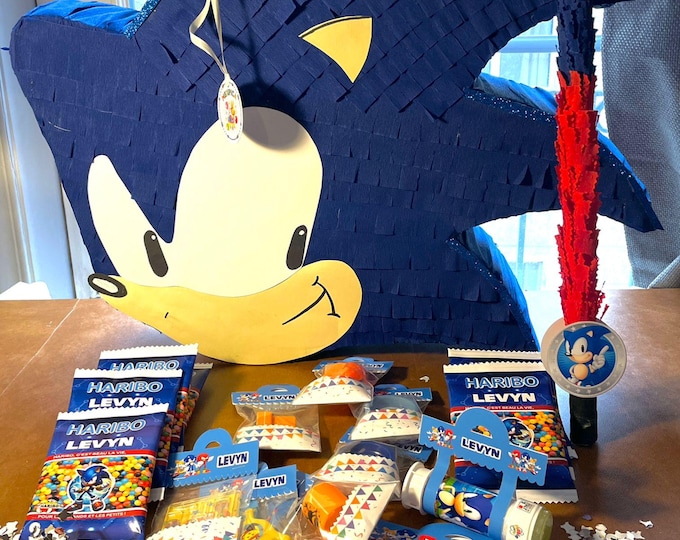 Sonic Piñata - Etsy