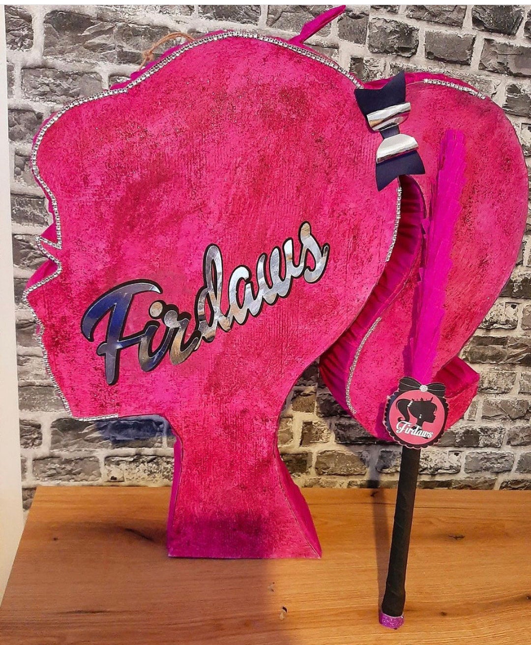 Large Barbie Pinata 60 Cm in Height, Wooden Stick Included ...