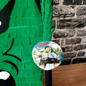 PINATA 70 Cm Height, HULK Filled With 10 Bags of Toys, Personalized ...