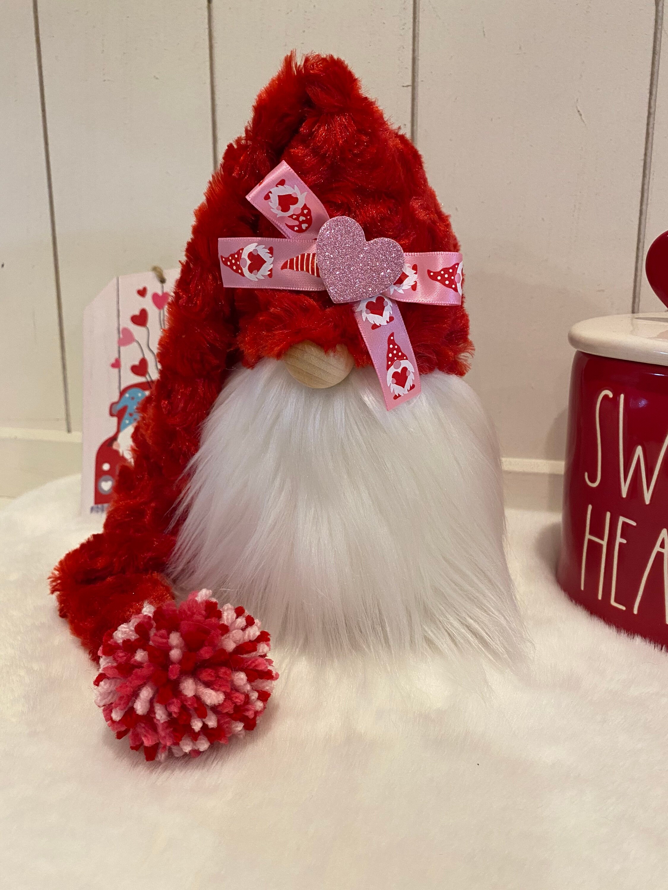Valentines Day Gnome Valentine Tier Tray Decor Valentine - Etsy