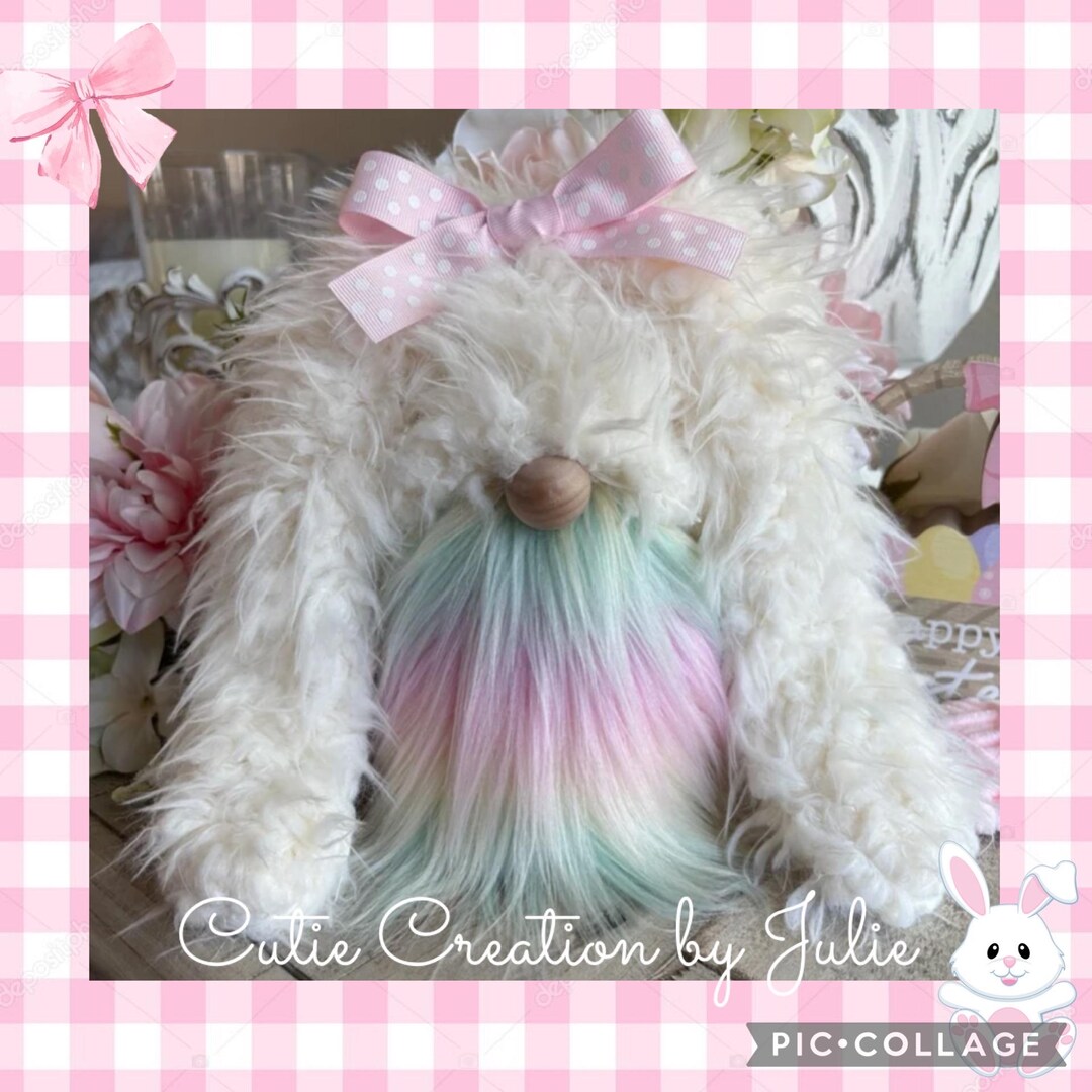 Easter Bunny Gnome, Spring Gnome, Easter Tier Tray Decor, Easter ...