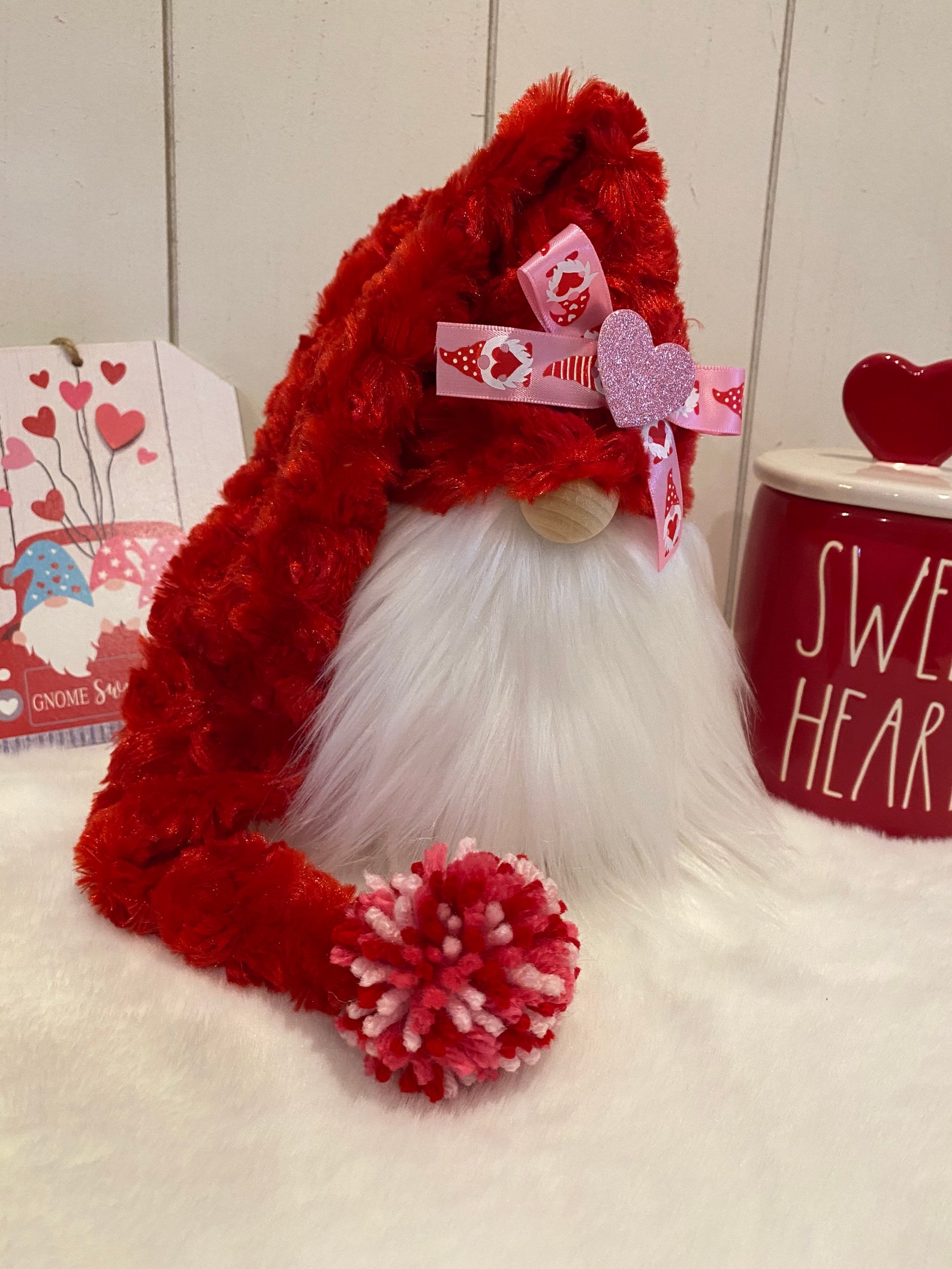 Valentines Day Gnome Valentine Tier Tray Decor Valentine - Etsy