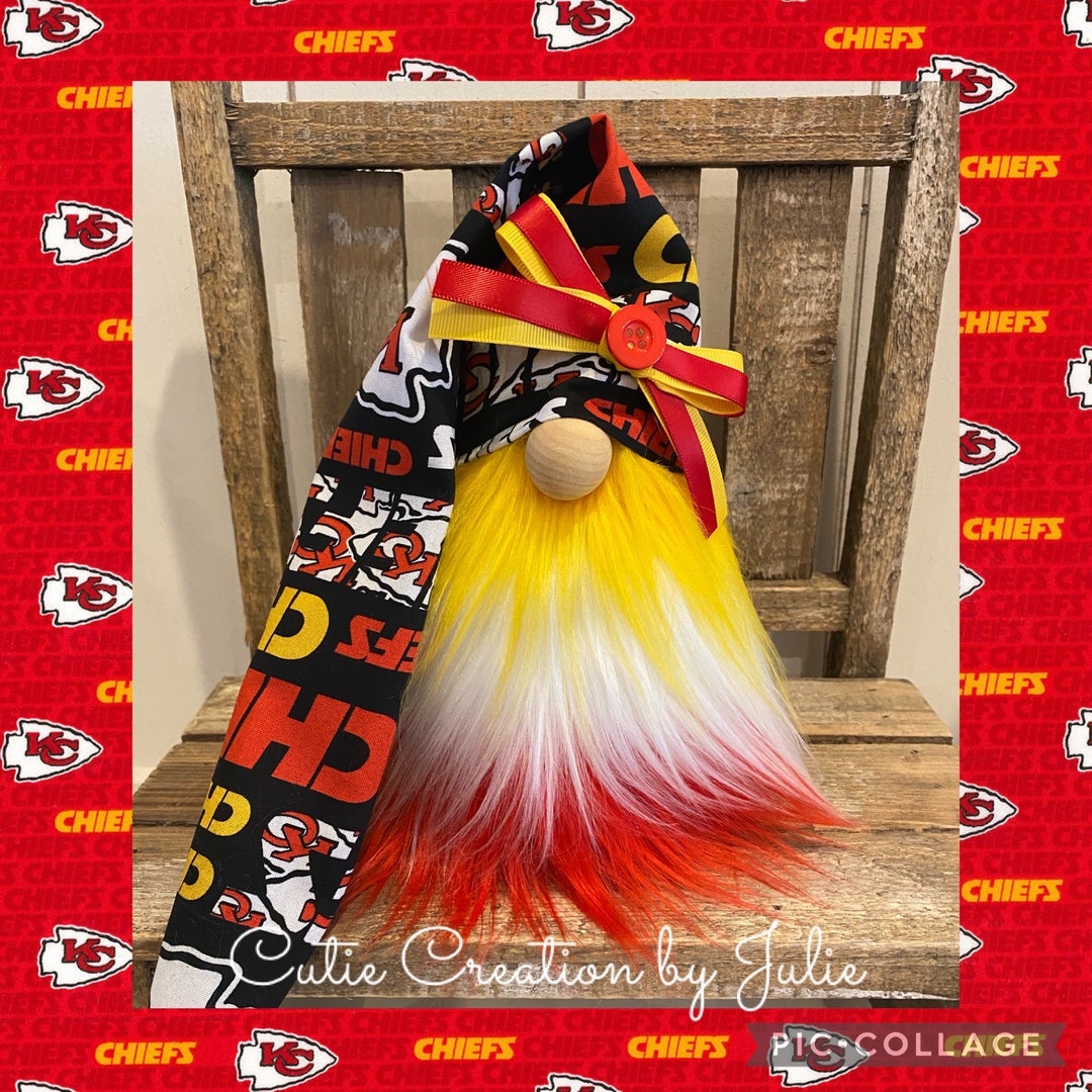 Kansas City Chiefs Gnome, NFL Gnome, Chiefs Kingdom, Tier Tray Decor ...