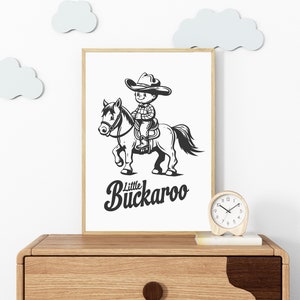 Little Buckaroo SVG | Cowboy Kid SVG | Little Cowboy Design | Western ...