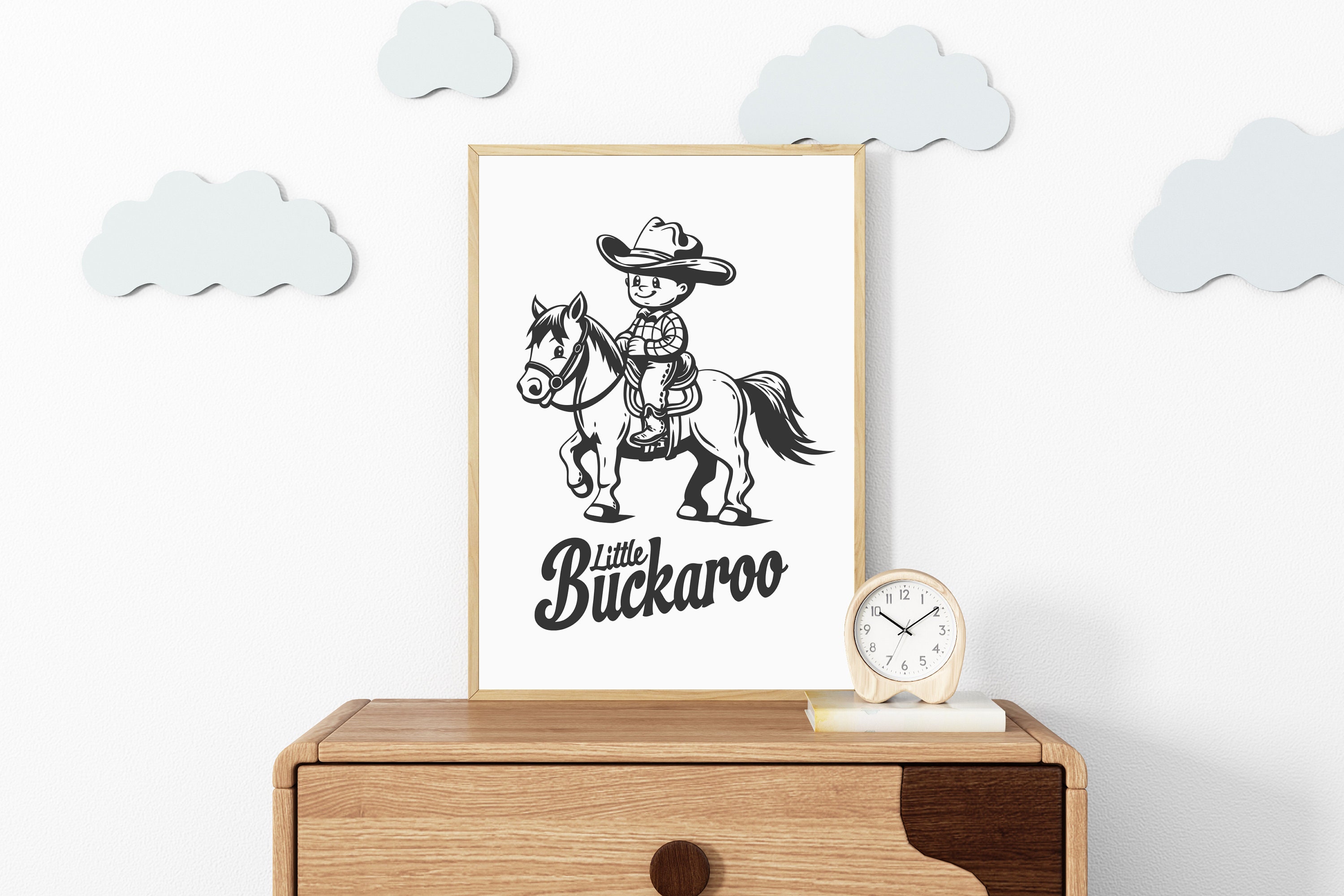 Little Buckaroo SVG | Cowboy Kid SVG | Little Cowboy Design | Western ...