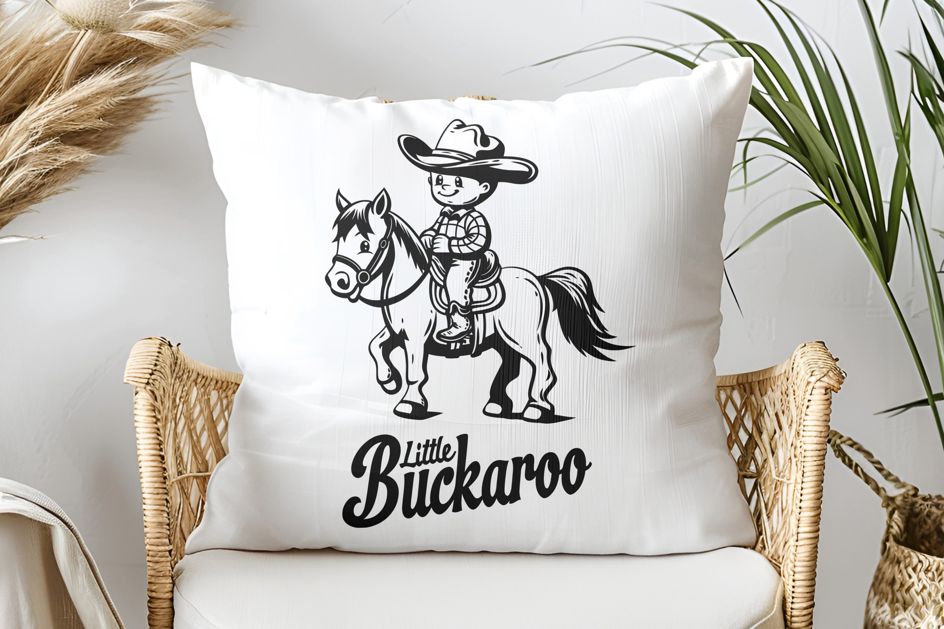Little Buckaroo SVG | Cowboy Kid SVG | Little Cowboy Design | Western ...