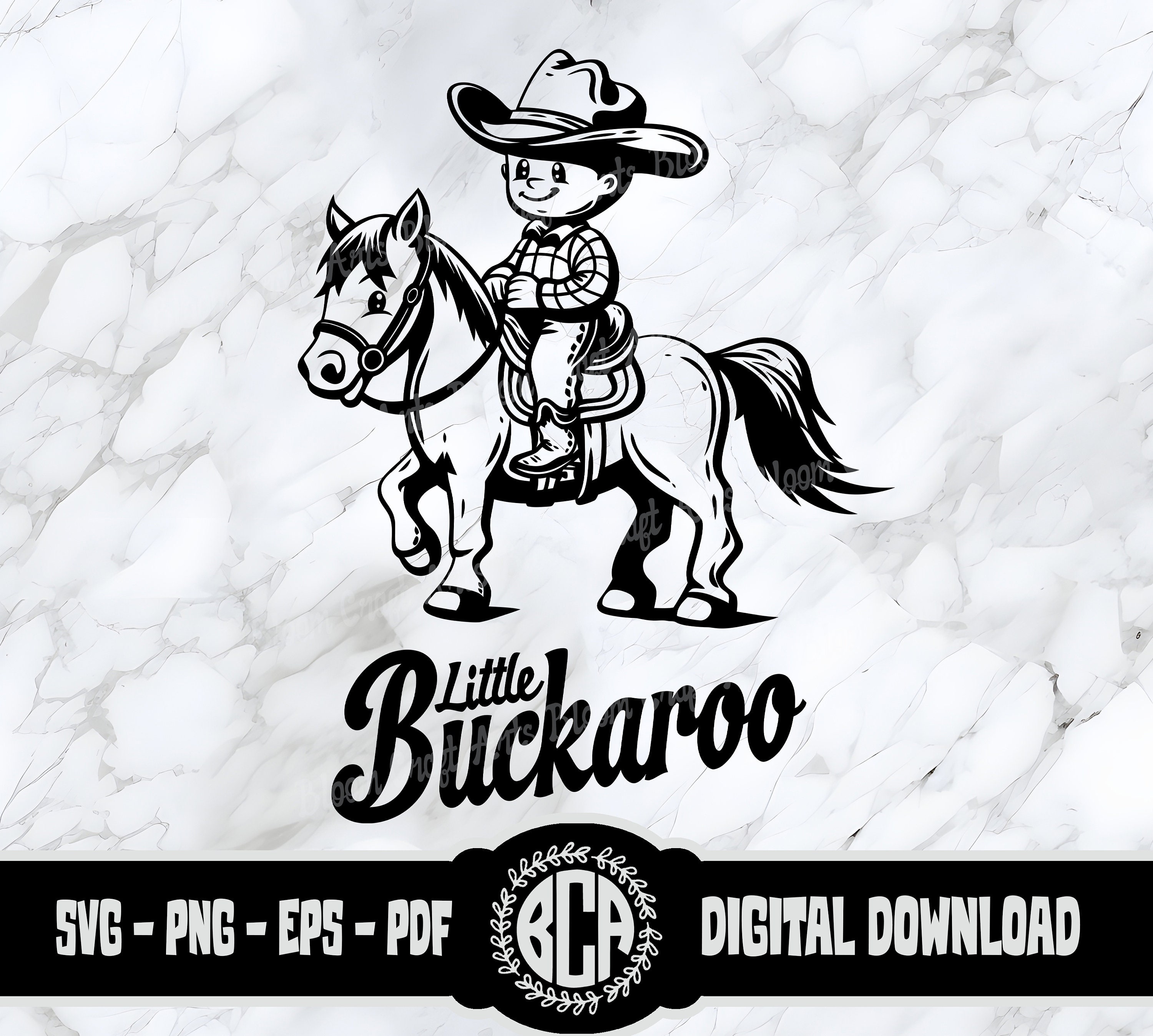 Little Buckaroo SVG | Cowboy Kid SVG | Little Cowboy Design | Western ...