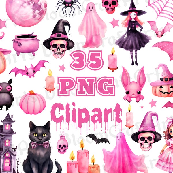 Pink Halloween - Etsy