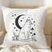 Mystical Cat SVG, Enchanted Moon Cat SVG, Celestial Cat and Mushrooms ...