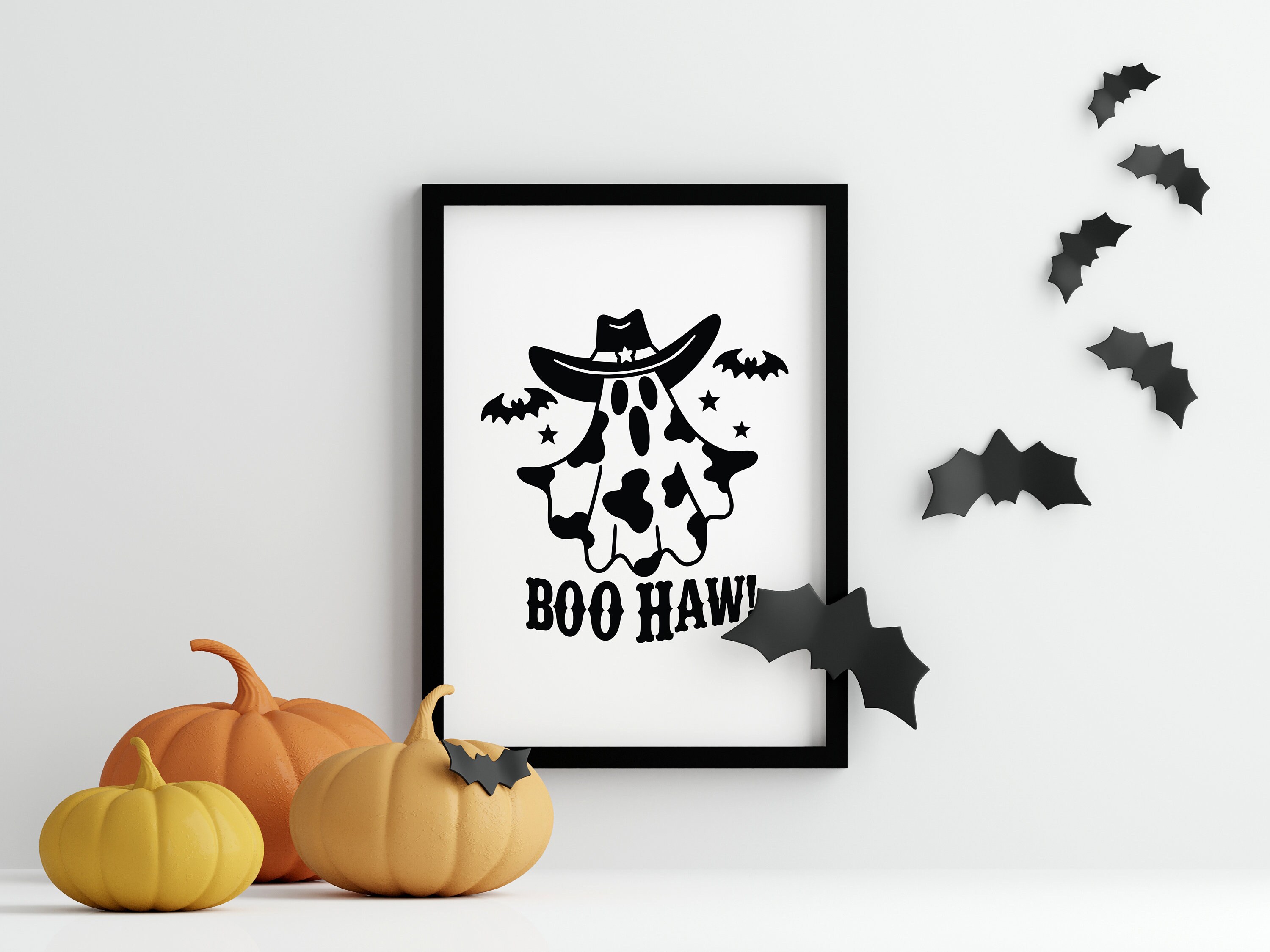 Boo Haw SVG | Boo Haw! SVG | Cowboy Ghost SVG | Western Ghost Svg ...