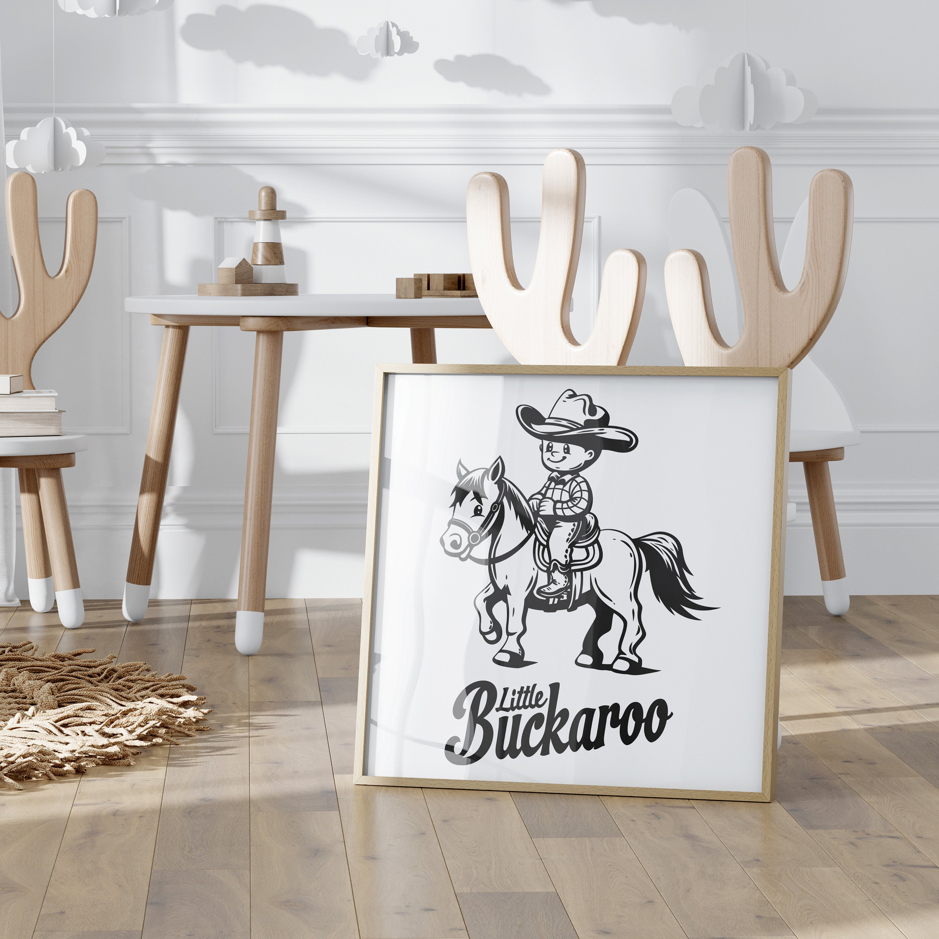 Little Buckaroo SVG | Cowboy Kid SVG | Little Cowboy Design | Western ...