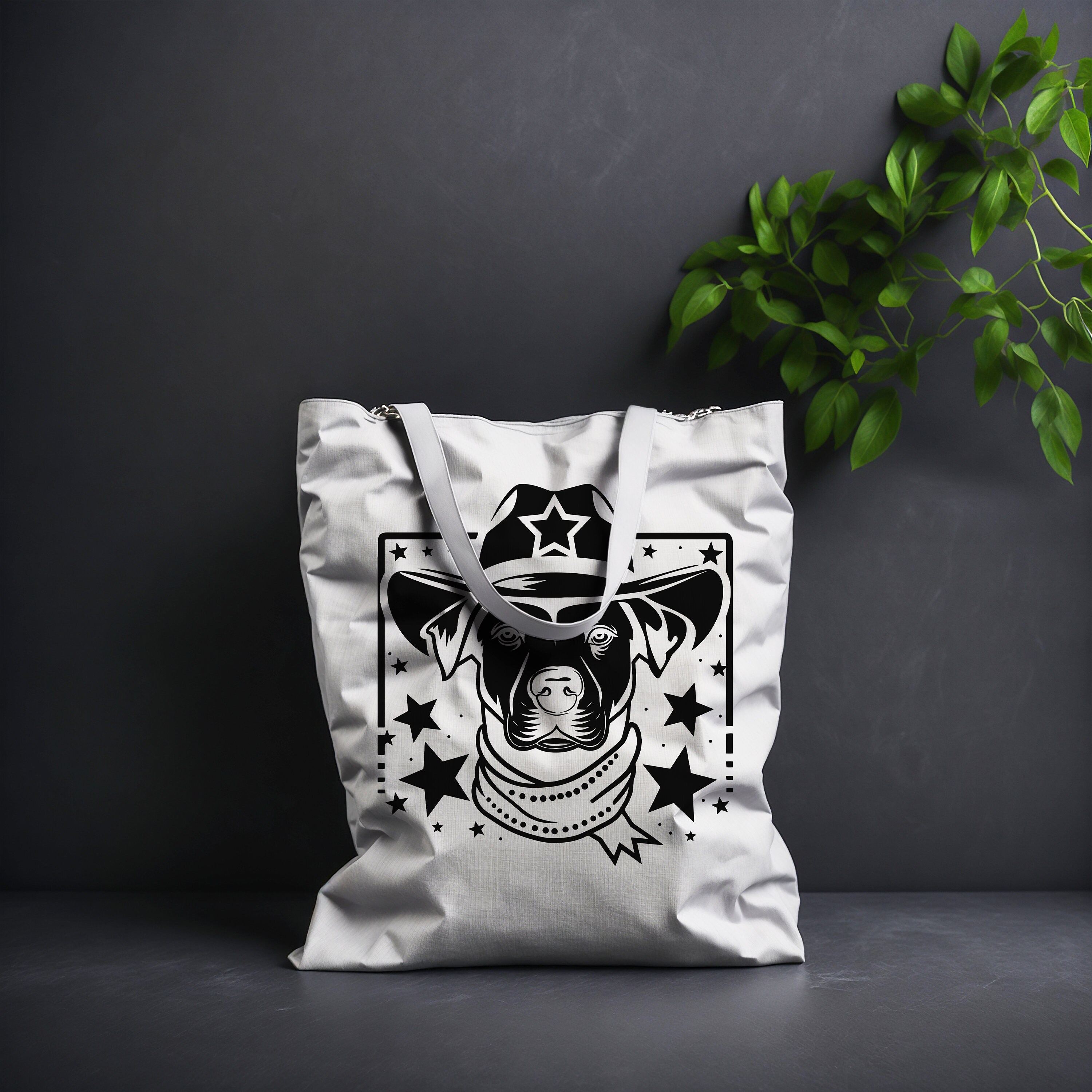 Wild West Cowboy Dog SVG, Sheriff Dog PNG, Western Dog Clipart, Lone ...