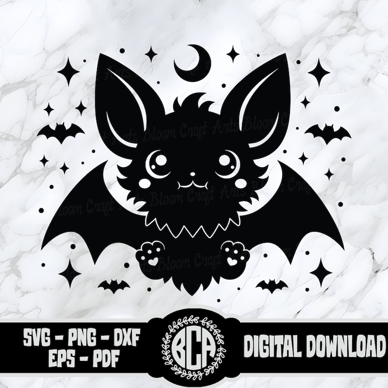 Bat Svg - Etsy