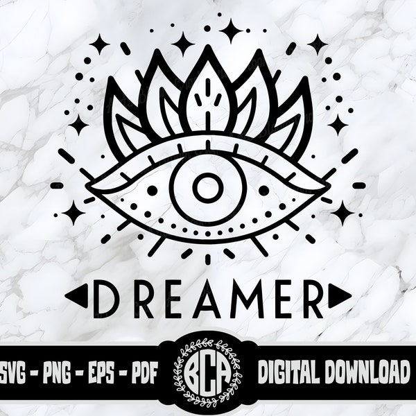 Mystic Eye Svg - Etsy