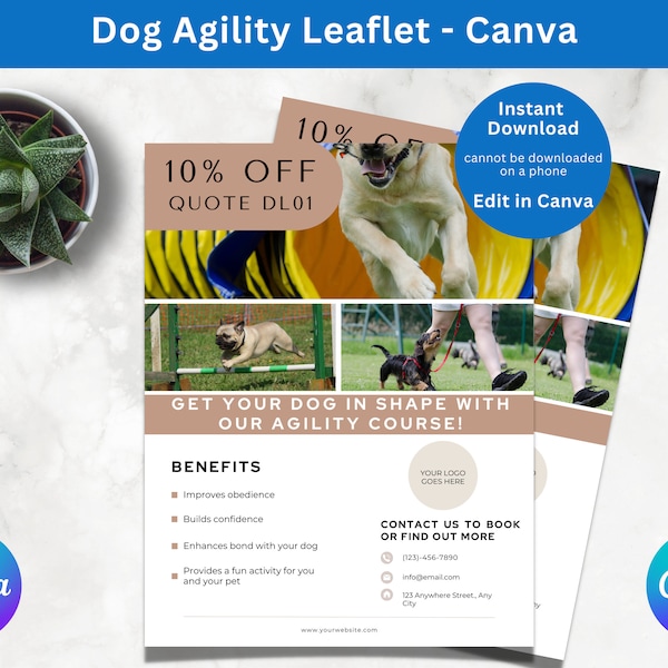 Dog Training Flyer Template - Etsy