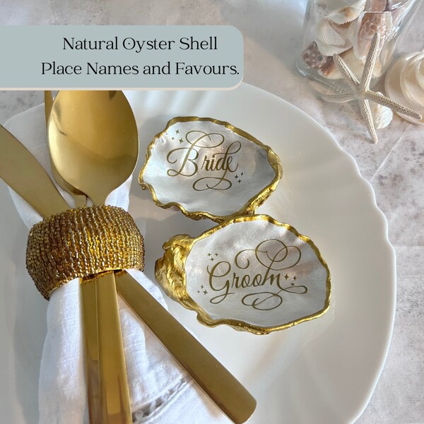 Oyster Place Cards - Etsy
