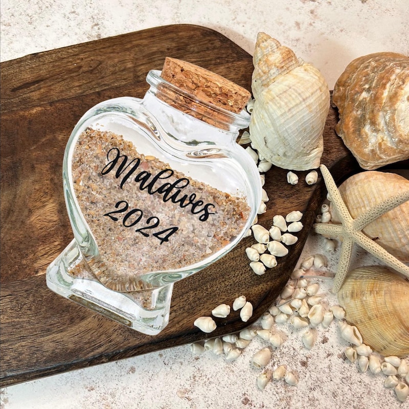 Sand Art Hearts - Etsy UK