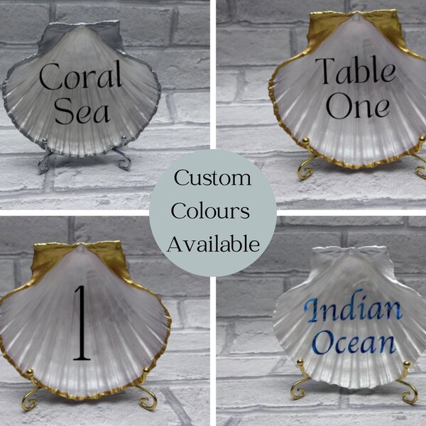Beach Table Numbers - Etsy