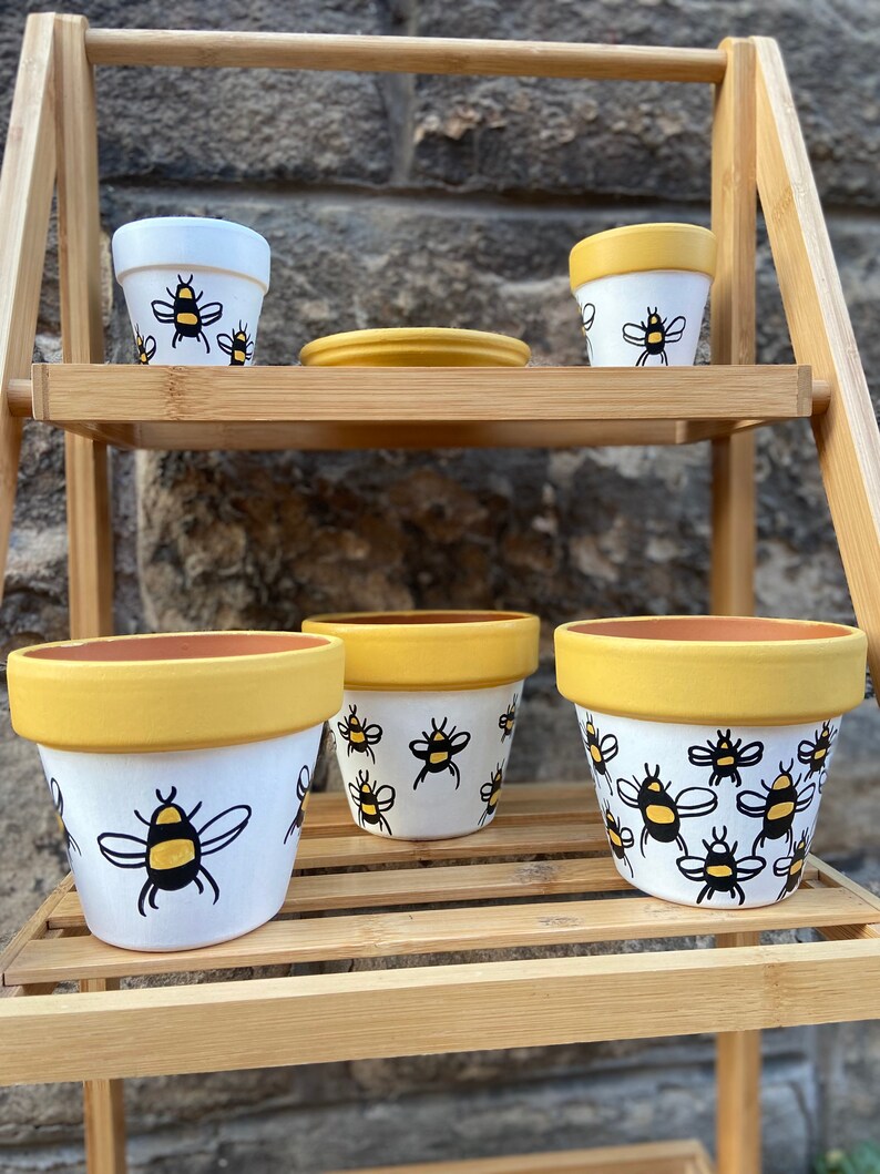 Bumble Bee Pot - Etsy