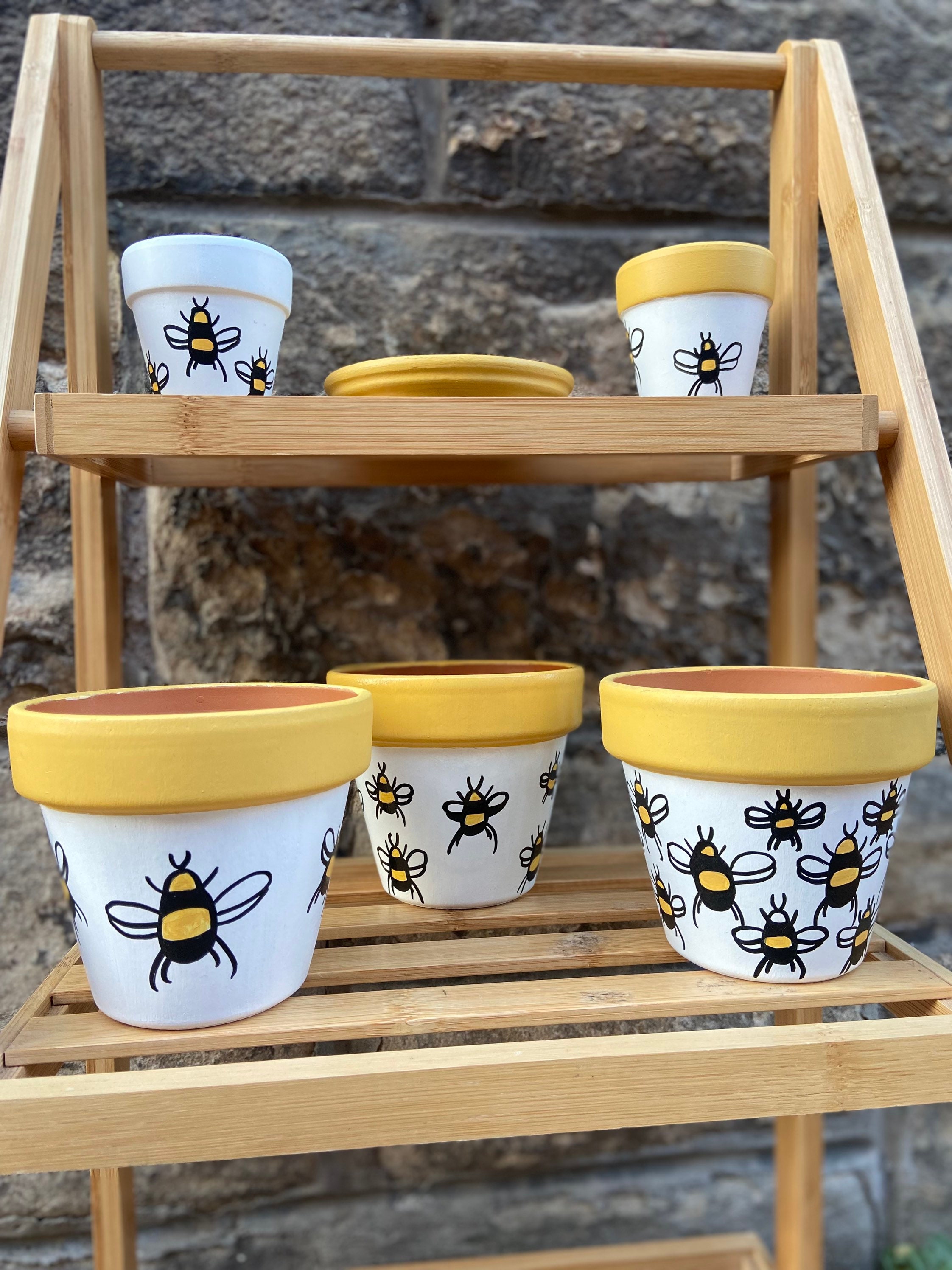 Bumble Bee Pot - Etsy