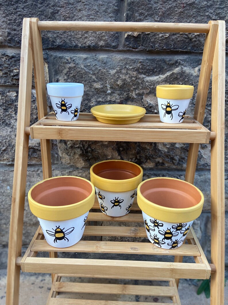 Bumble Bee Pot - Etsy