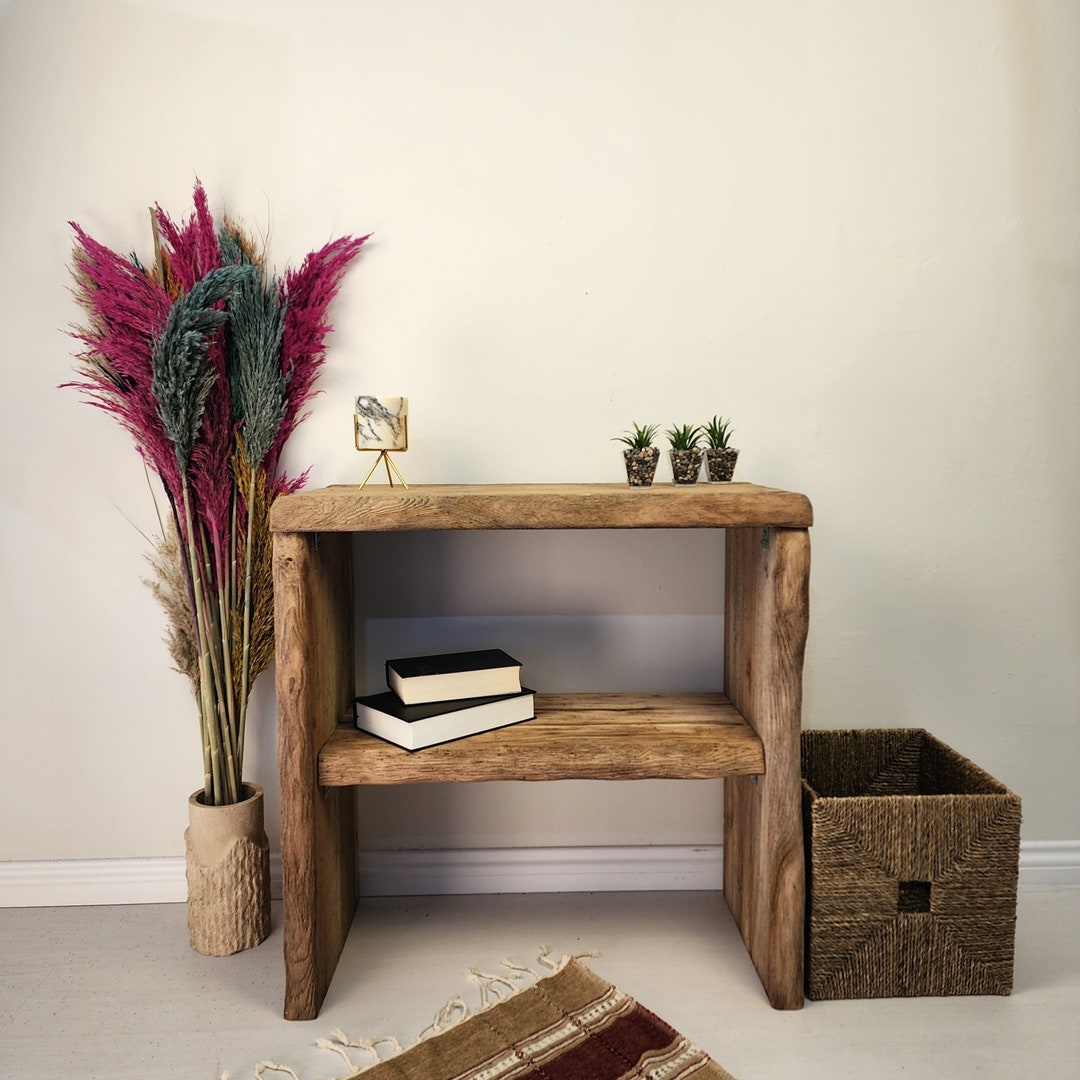 Console Table Hallway Unique Entryway Narrow Floating Live - Etsy