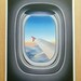 A4 Aeroplane Window Art Print / Airplane Window Art Print / Travel Art ...