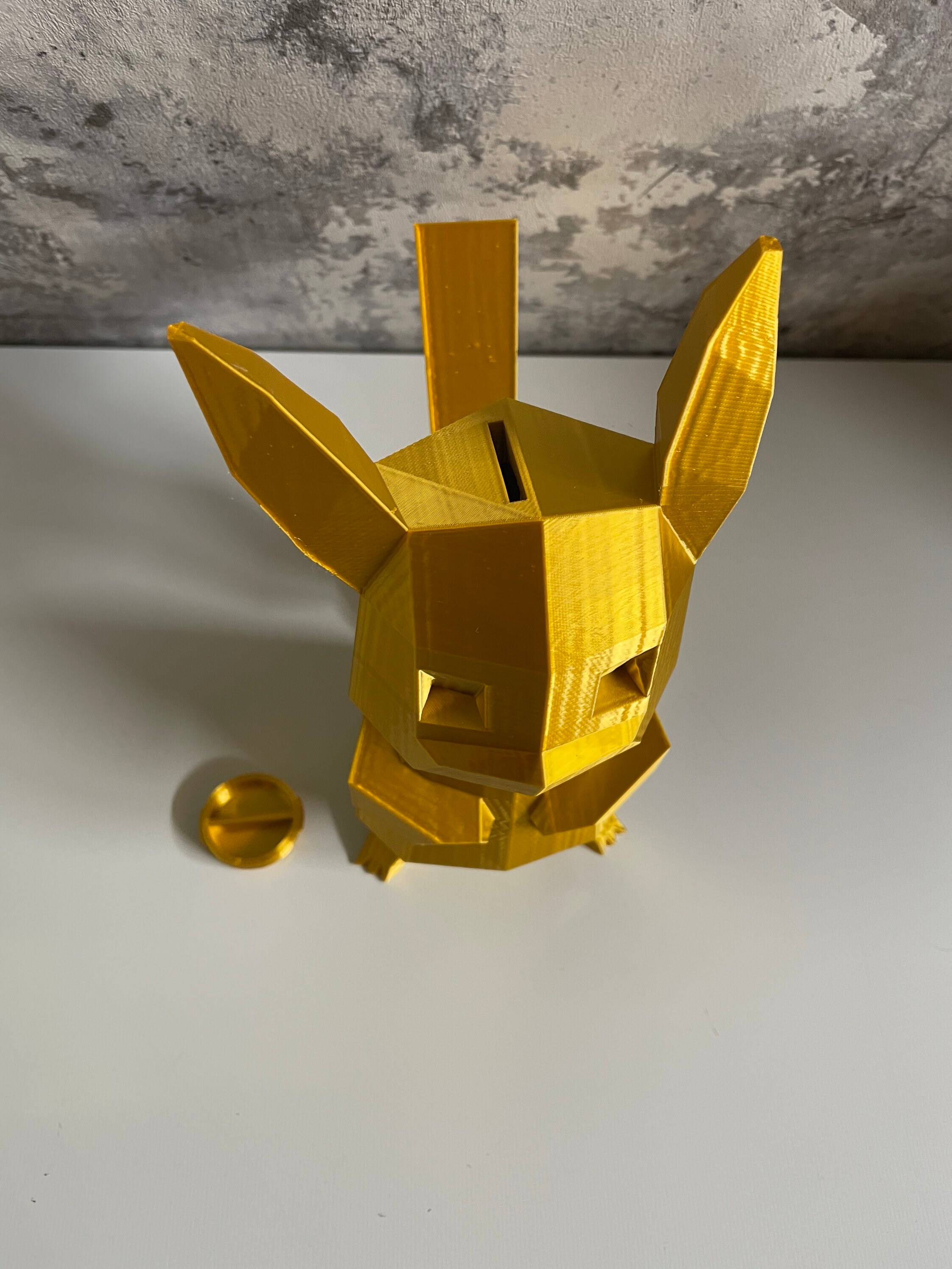 Pikachu pokemon money box 3D printed | Etsy