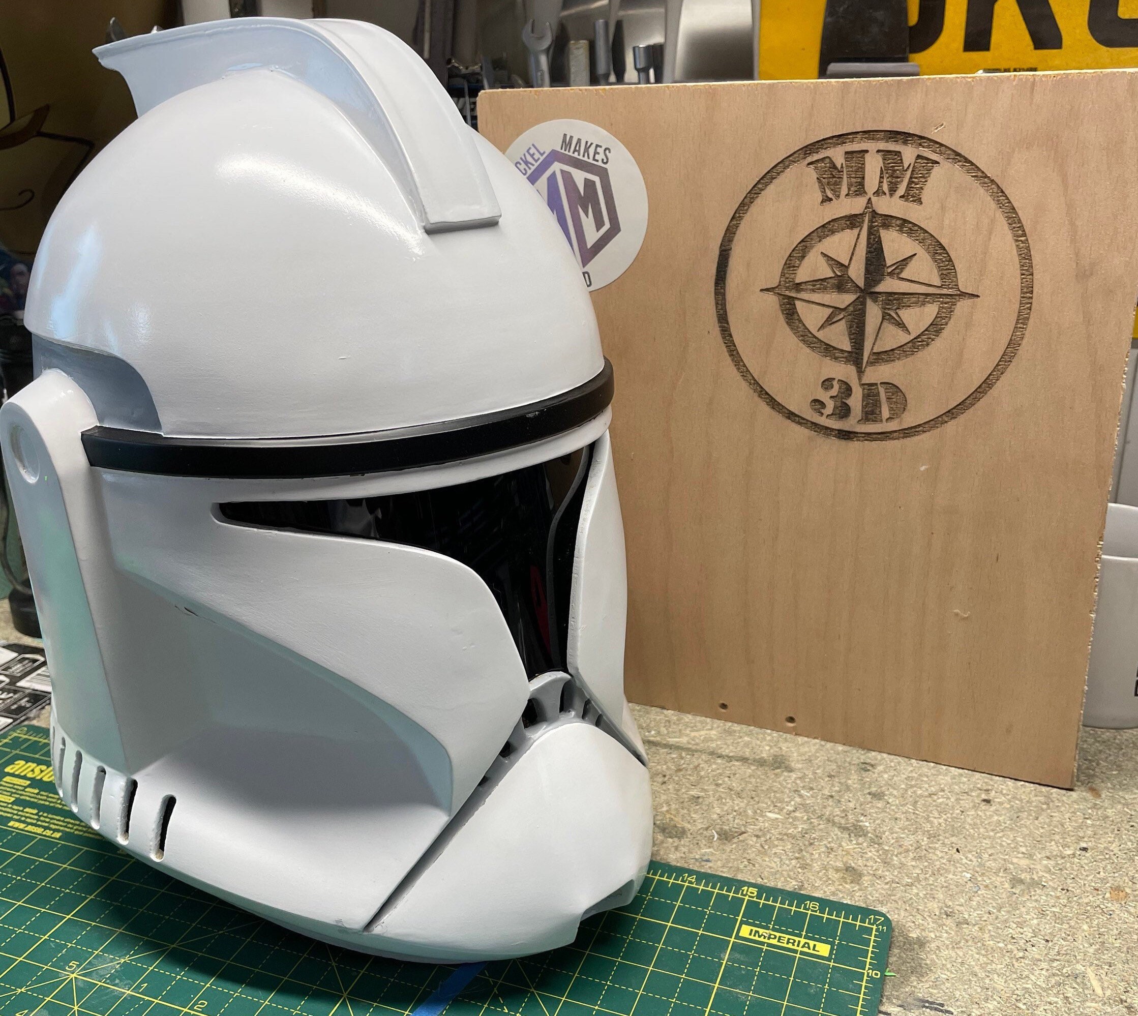 Clone Trooper Phase 1 DIY Helmet Kit Star Wars Etsy UK