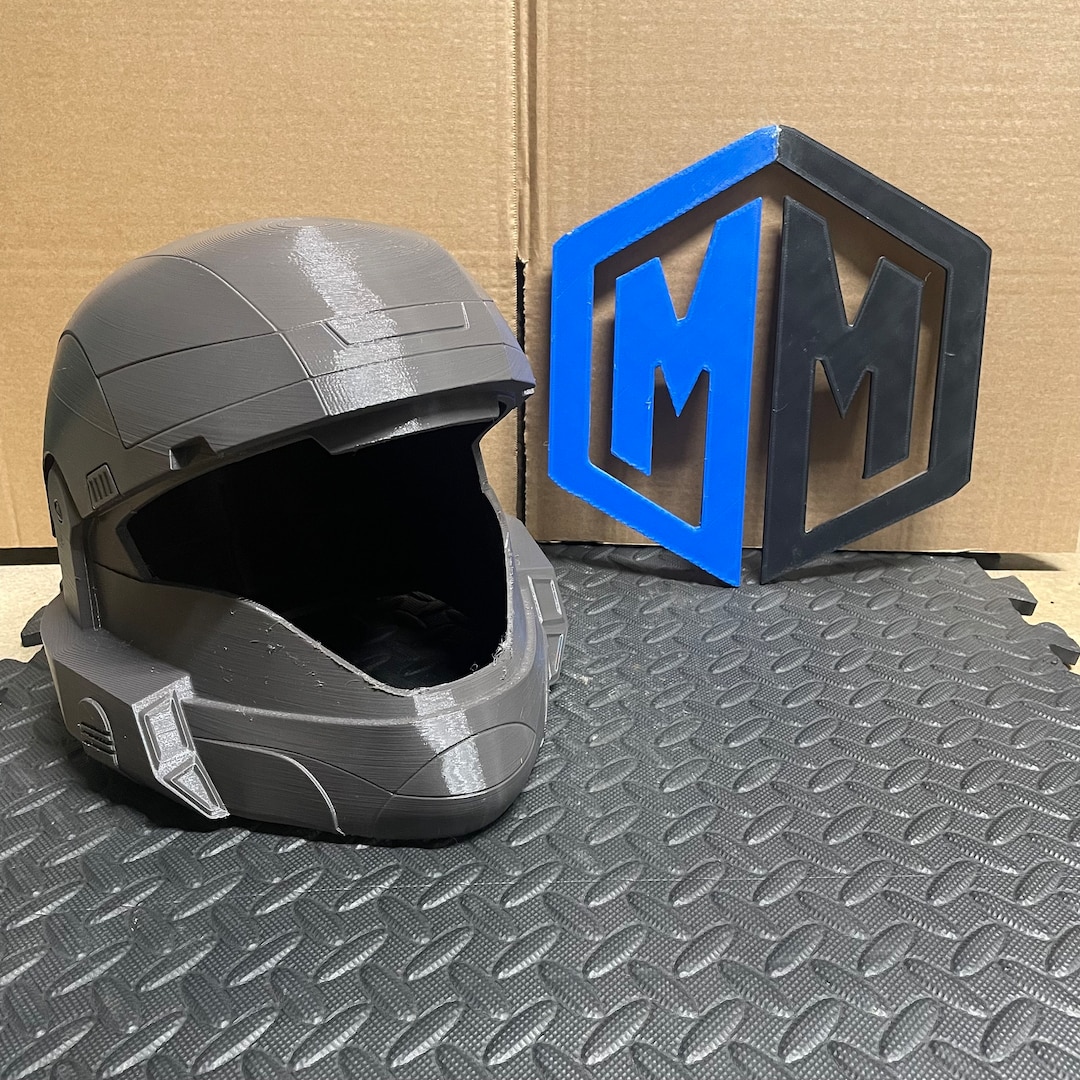 ODST Helmet HALO Raw DIY 3D Printed Kit - Etsy