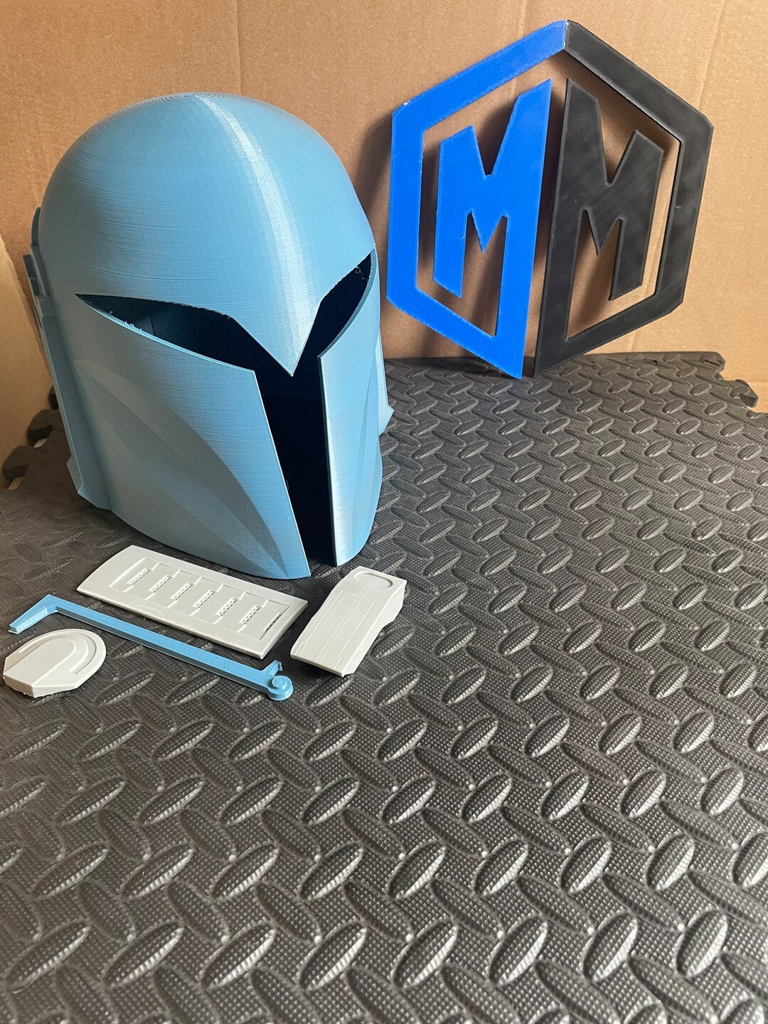 3D Printed Bo Katan Kryze Mandolorian Helmet Kit Star Wars - Etsy UK