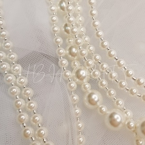 Pearl Back and Shoulder Chain ,wedding Shoulder Chain,backdrop Necklace ...
