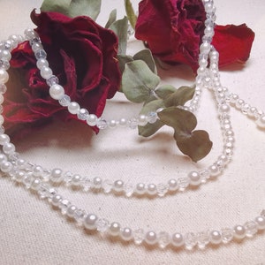 Crystal Pearl Shoulder Chain: Detachable Wedding Sleeves, Boho Bridal ...