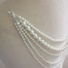 Pearl Backdrop Necklace,backdrop Necklace,wedding Jewelry,party Jewelry ...