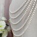 Pearl Backdrop Necklace,backdrop Necklace,wedding Jewelry,party Jewelry ...