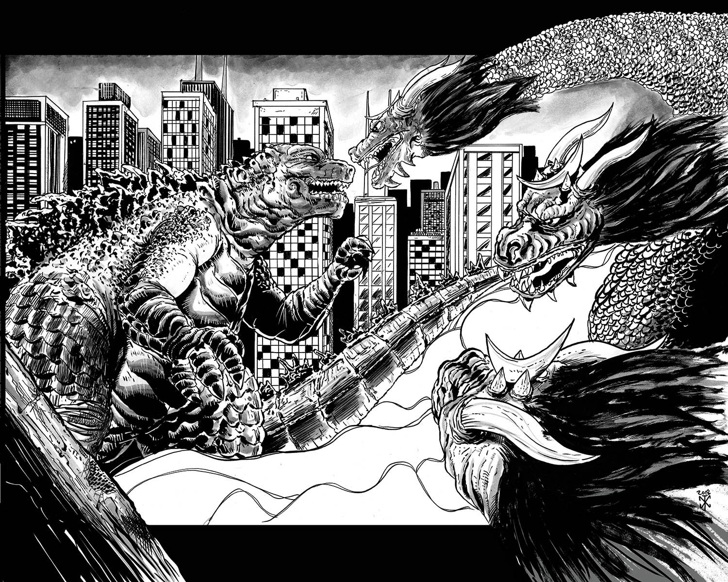 King Godzilla Manga