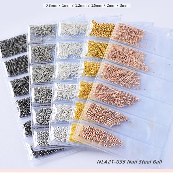 Nail Art Beads - Etsy